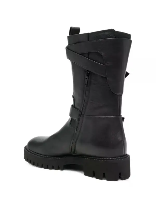 TRUMAN´S Buckle-strap Leather Boots