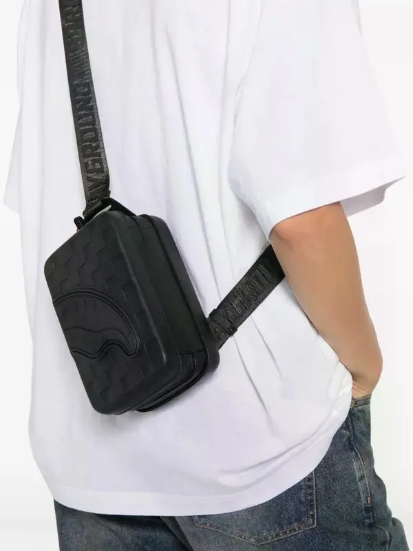 SPRAYGROUND Shark Mouth Embossed Shoulder Bag