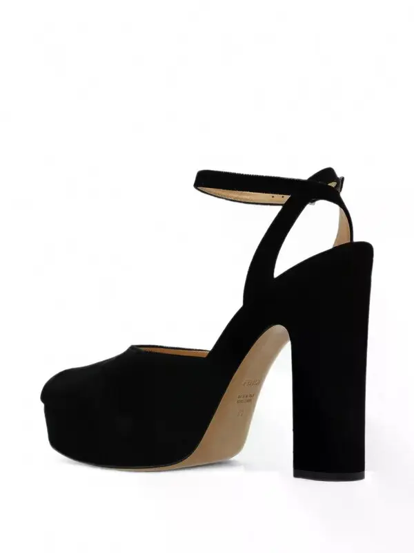 Fendi Platform Peep-toe Sandals