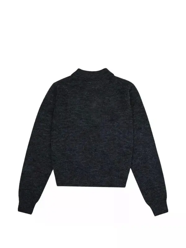 CT PLAGE Button-up Collared Cardigan