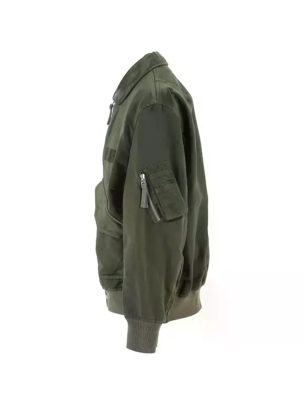 Comme Des Garçons Flap-pocket Bomber Jacket