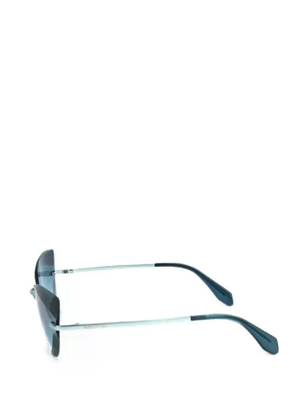Adidas Cat-eye Rimless Sunglasses - Blue