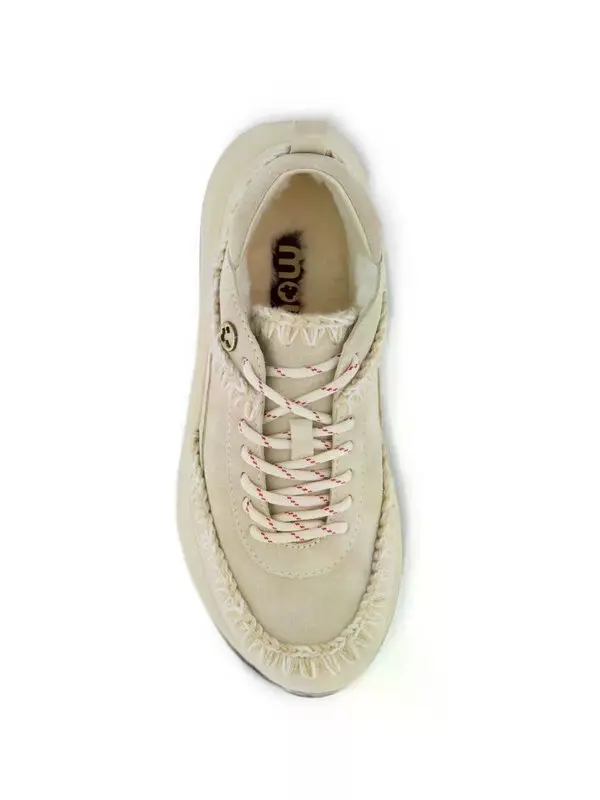 Mou Speed Eskimo Crochet-stitch Sneakers