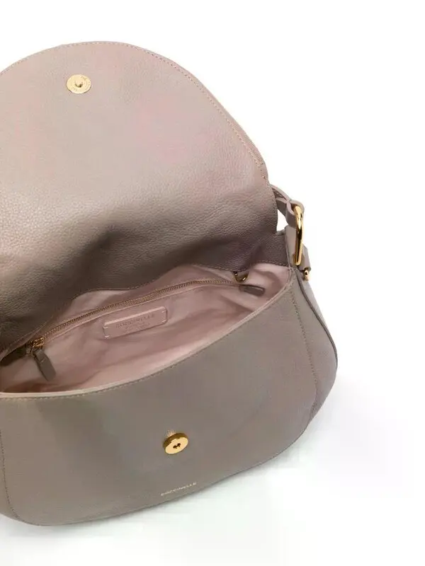 COCCINELLE Logo-detail Leather Tote Bag