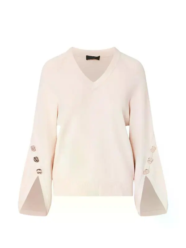 Liu Jo Sweater With Slits - Neutrals