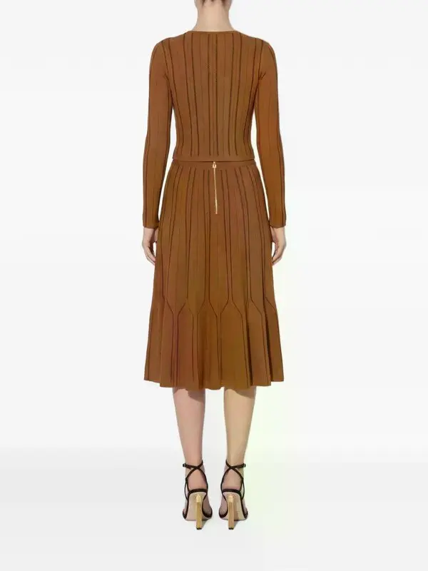 Elisabetta Franchi Origami Knit Skirt
