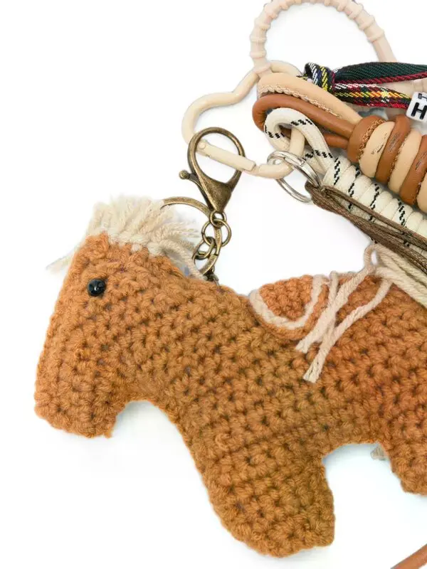 MC2 SAINT BARTH Horse 1910 Crochet Keyring