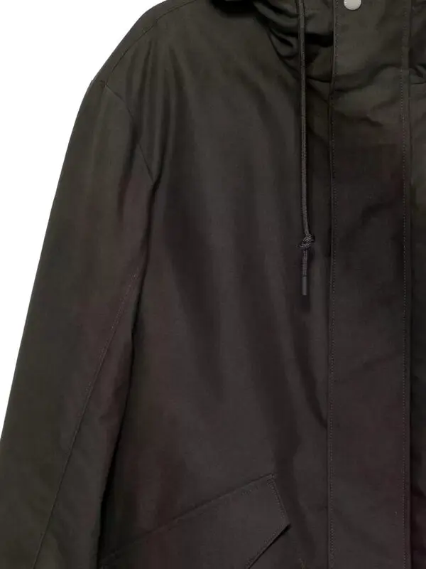 Marc O'polo Hooded Zip-up Coat