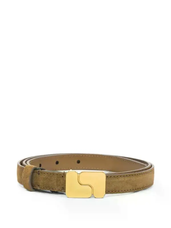 Soeur Mini Ninon Logo-plaque Belt - Brown