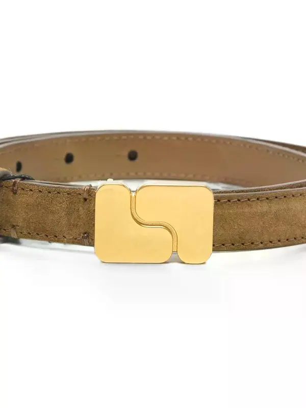 Soeur Mini Ninon Logo-plaque Belt - Brown