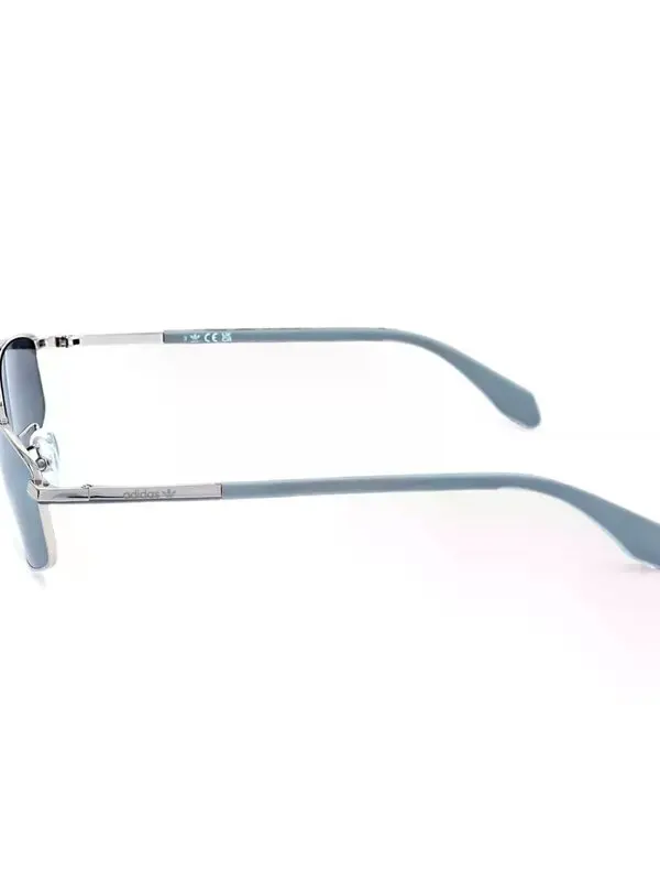 Adidas Geometric-frame Sunglasses - Silver