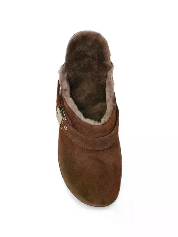 DR. SCHOLL'S SHOES Pescura Robin Fur Clogs