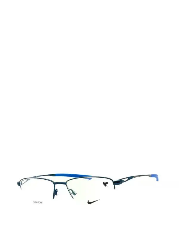 Nike Rectangle-frame Semi-rimless Glasses