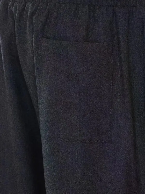 LANVIN Elasticated-waist Wool Trousers