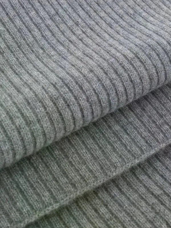 Boggi Milano Scarf Ribbed Cashmere