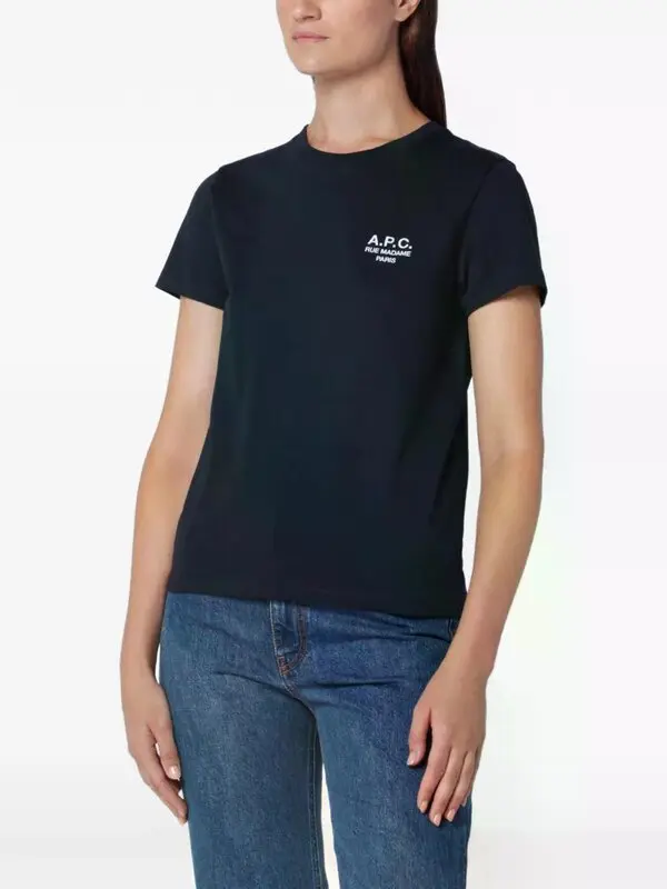 A.p.c. Rue Madame Logo-embroidered T-shirt