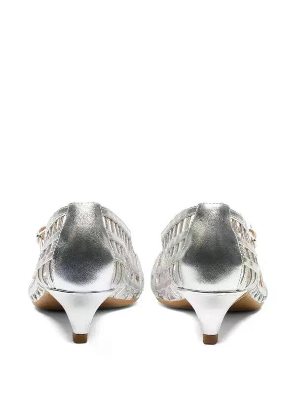 Ash Ego Cage-detail Heeled Pumps