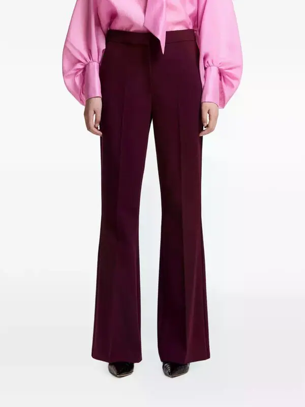 Essentiel Antwerp Keen Pressed-crease Flared Trousers