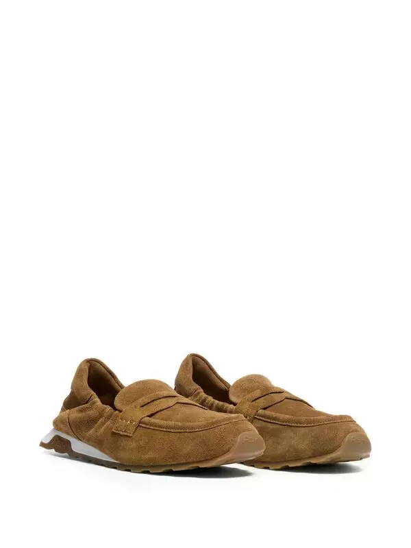 Ash Kriss Suede Loafers - Brown
