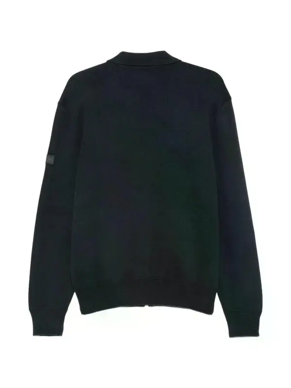Marc O'polo Zip-up Collared Cardigan