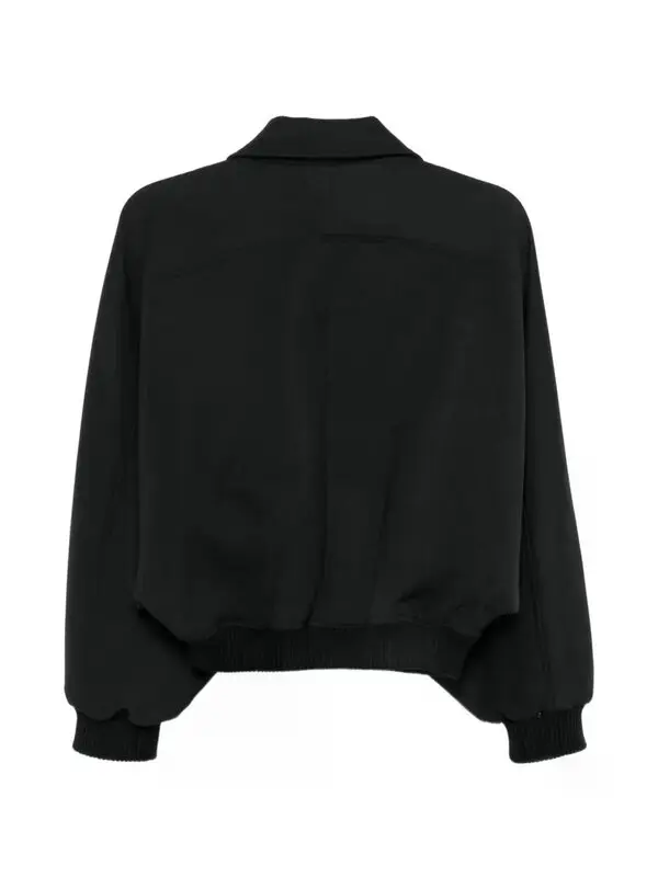 SEMICOUTURE Balloon-sleeve Bomber Jacket