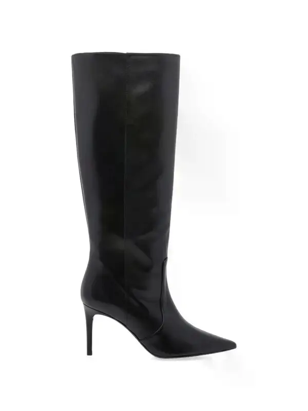 STUART WEITZMAN Pointed-toe Stiletto Boots - Black