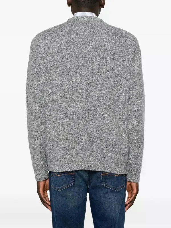DANIELE FIESOLI V-neck Knitted Sweater