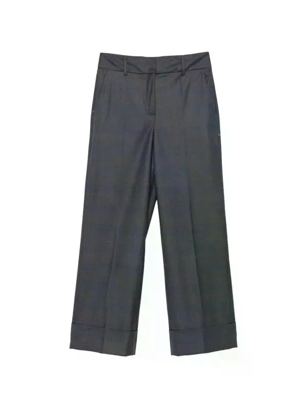 Incotex Arlys Pressed-crease Turn-up Trousers