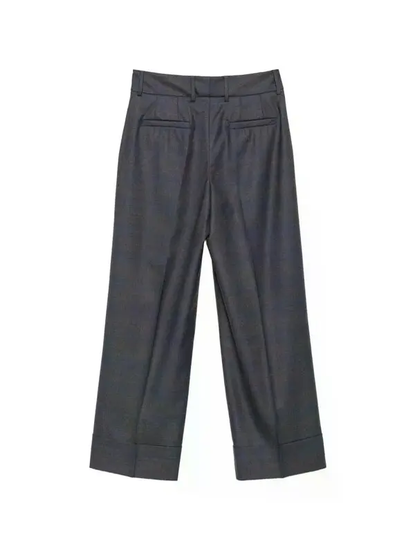 Incotex Arlys Pressed-crease Turn-up Trousers