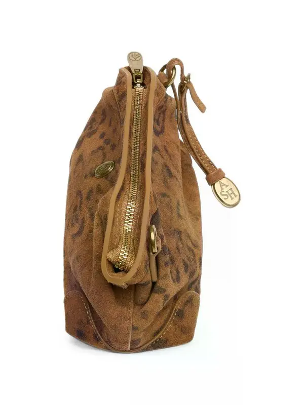 Ash July Leopard-print Suede Mini Bag