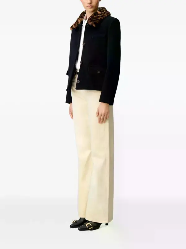 Claudie Pierlot Short Wool Blend Coat