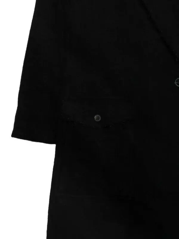 RUNDHOLZ Frayed Double-breasted Coat