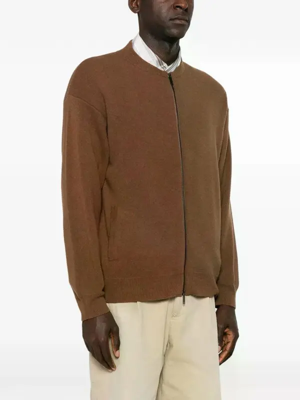DANIELE FIESOLI Zip-up Knitted Sweater