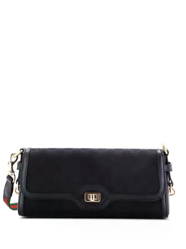 Gucci Luce Gg Canvas With Leather Small Shoulder Bag