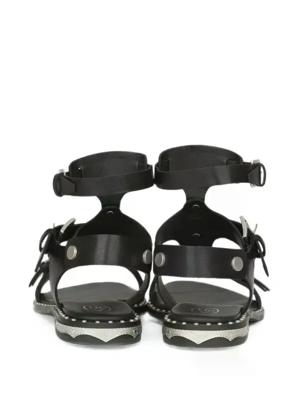 Ash Pia Studded Buckled Sandals