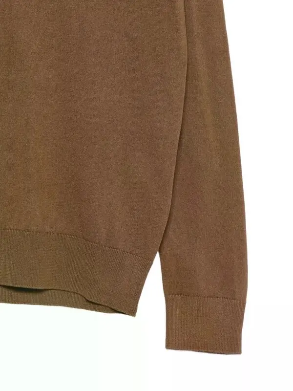 Alpha Studio Crew-neck Long-sleeve Sweater