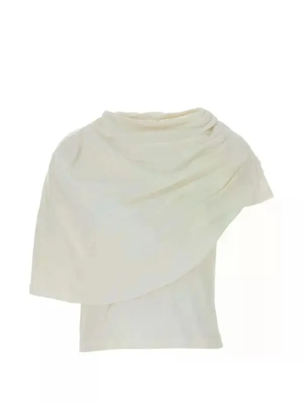 Magda Butrym Draped Asymmetric T-shirt