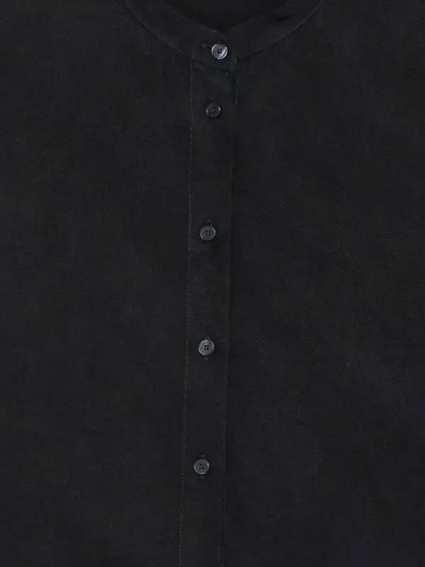 Marc O'polo Drawstring-hem Cropped Shirt
