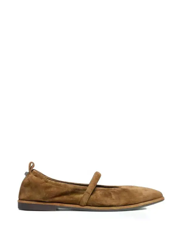 Ash Bella Suede Ballet Flats