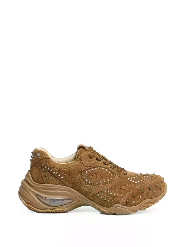 Ash Verve Stud-embellished Suede Low-top Sneakers
