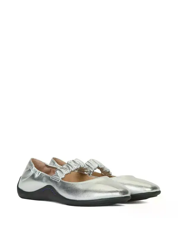 Ash Maya Ruched Ballet Flats