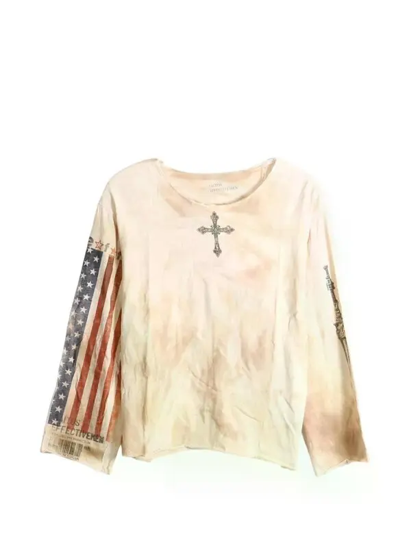 SAITOS Pilgrim Long-sleeved T-shirt - Neutrals