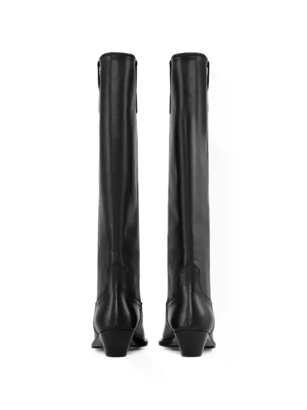 NOTABENE Antoinette Leather Knee-high Cowboy Boots
