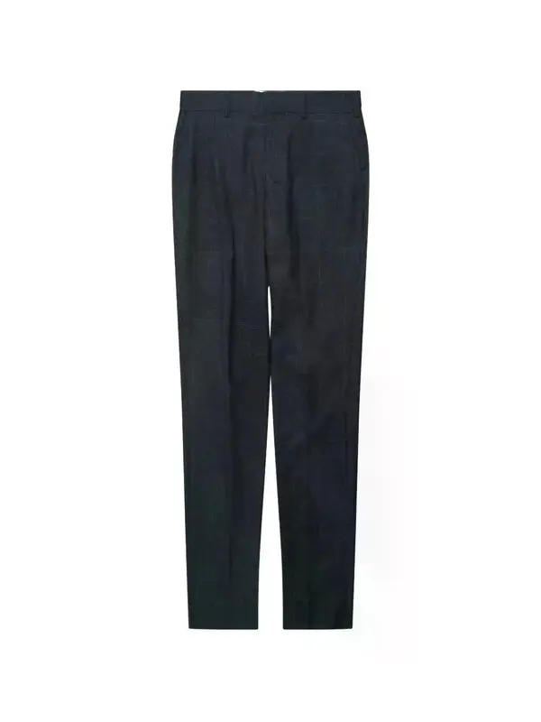 Comme Des Garçons Check-pattern Tailored Trousers