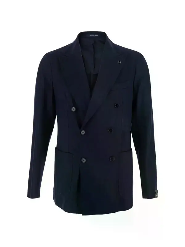 Tagliatore Double-breasted Peak-lapel Jacket