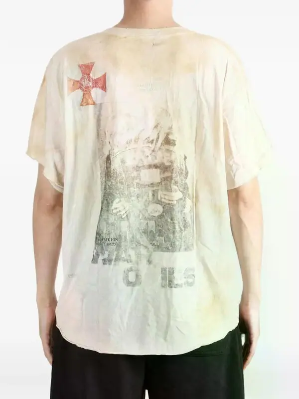 SAITOS War O Lies Distressed T-shirt