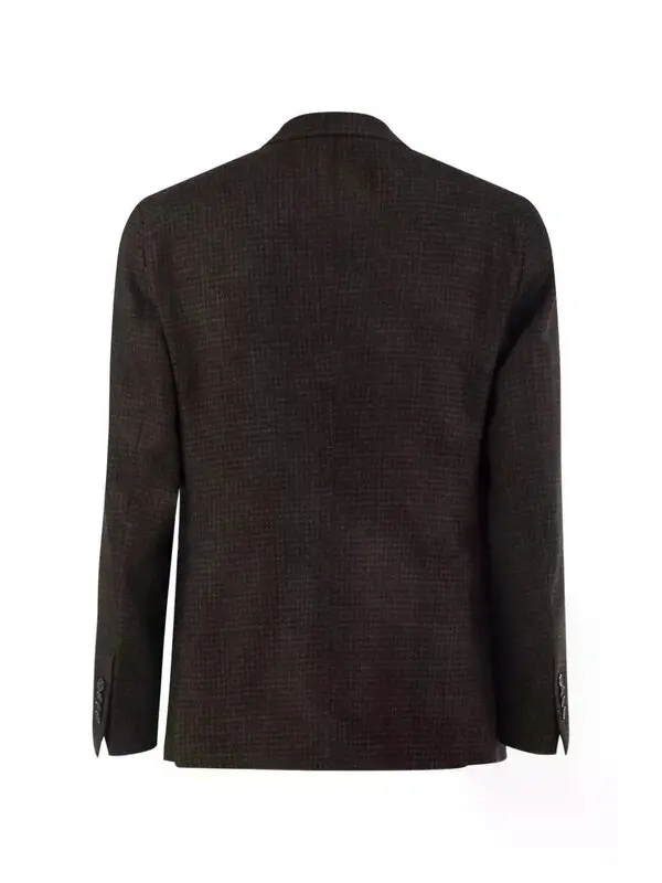 Tagliatore Micro-pattern Single-breasted Blazer