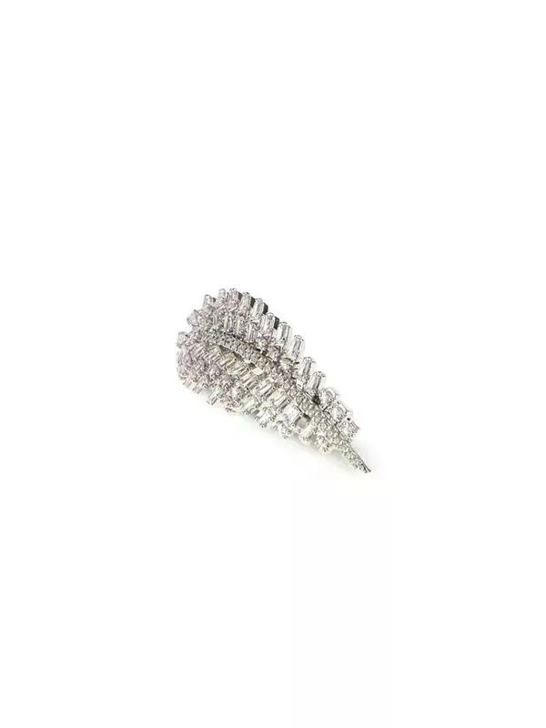 SWAROVSKI Vienna Crystal-embellished Brooch - Silver
