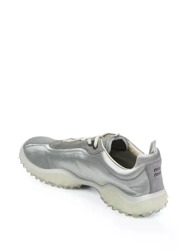 Miu Miu Bubble Technical-fabric And Suede Sneakers
