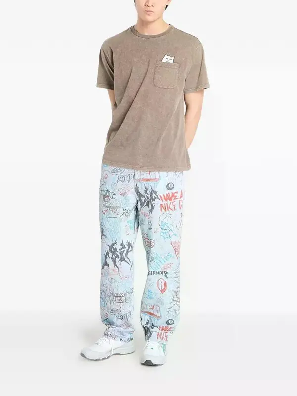 RIPNDIP Marker Wide-fit Graffiti-print Jeans